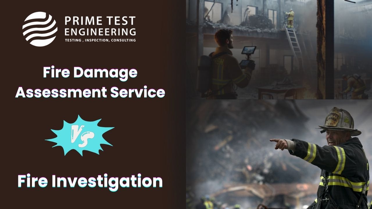 Fire Damage Assessment Service Vs Fire Investigation
